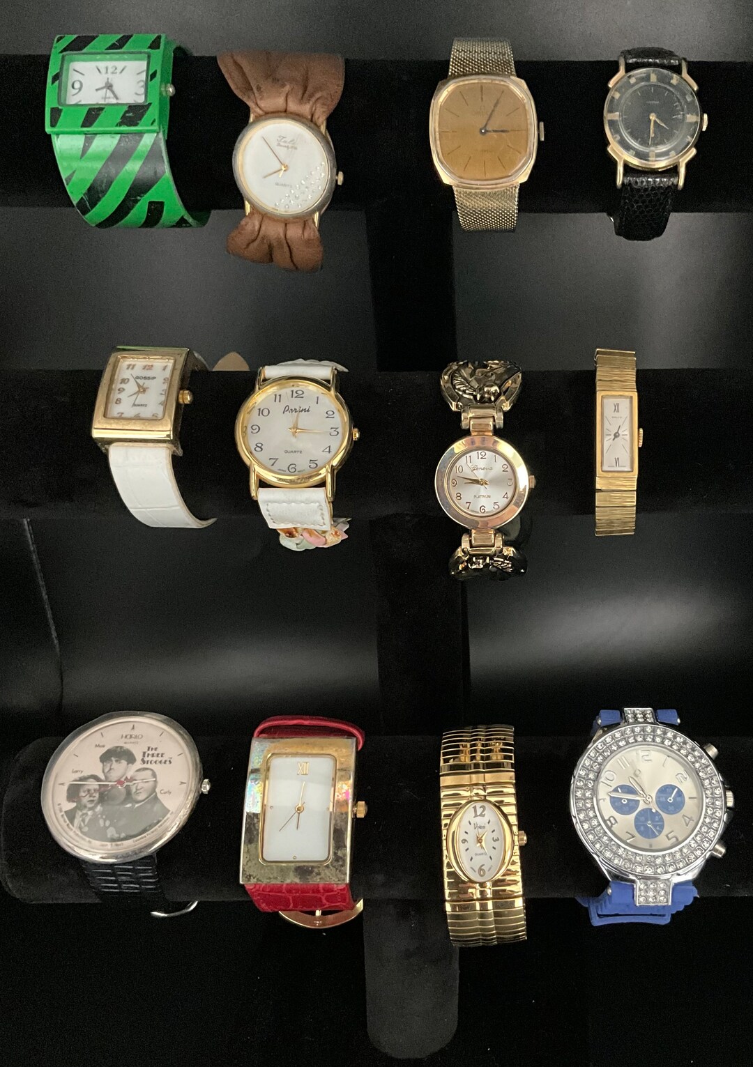 Lot of Wrist Band Watches Bundle of Watches: Different Sizes and Brands ...