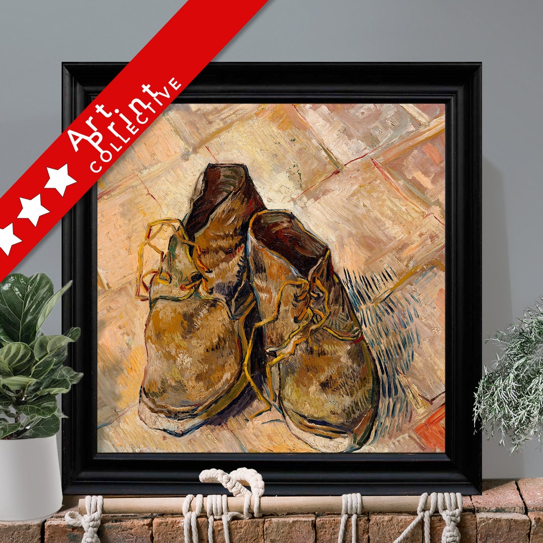 Vincent Van Gogh, Shoes, 1888 Museum Quality Matte Print, Poster - Etsy