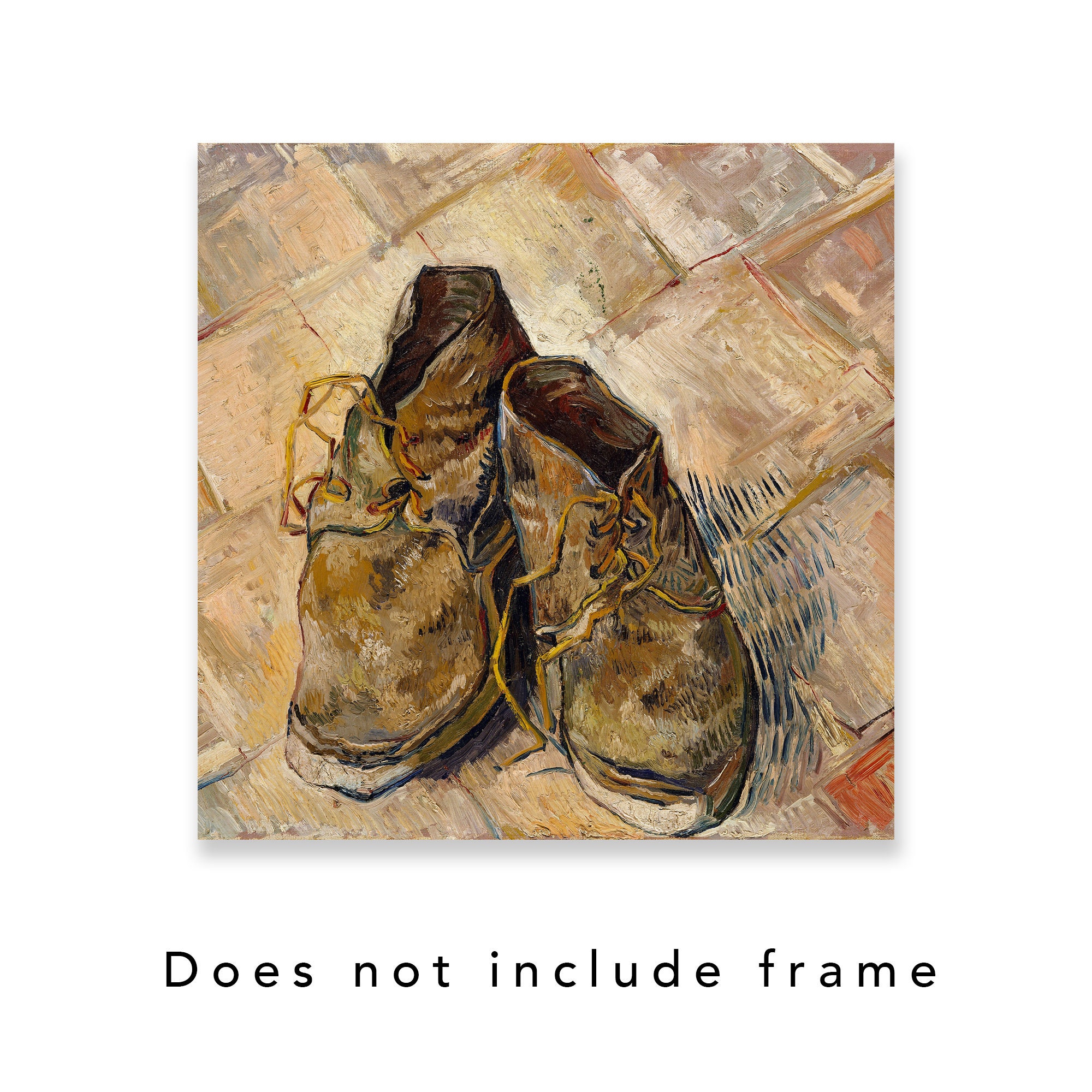 Vincent Van Gogh, Shoes, 1888 Museum Quality Matte Print, Poster - Etsy