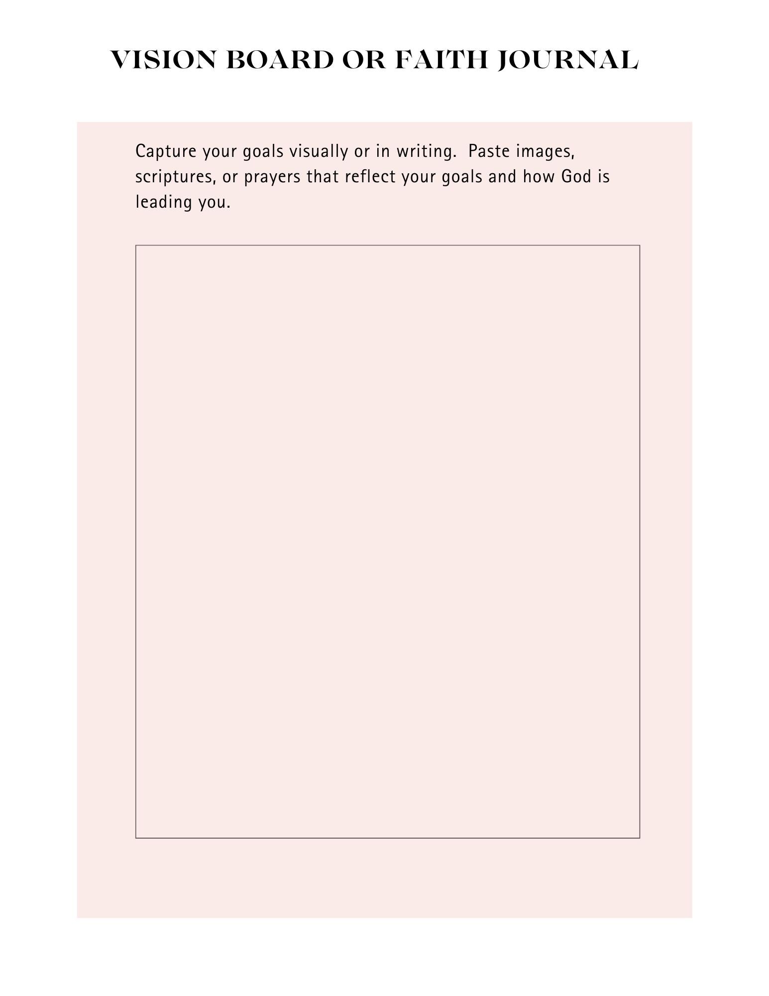 Christian Goal-setting Digital Planner | Faith-based Planner ...