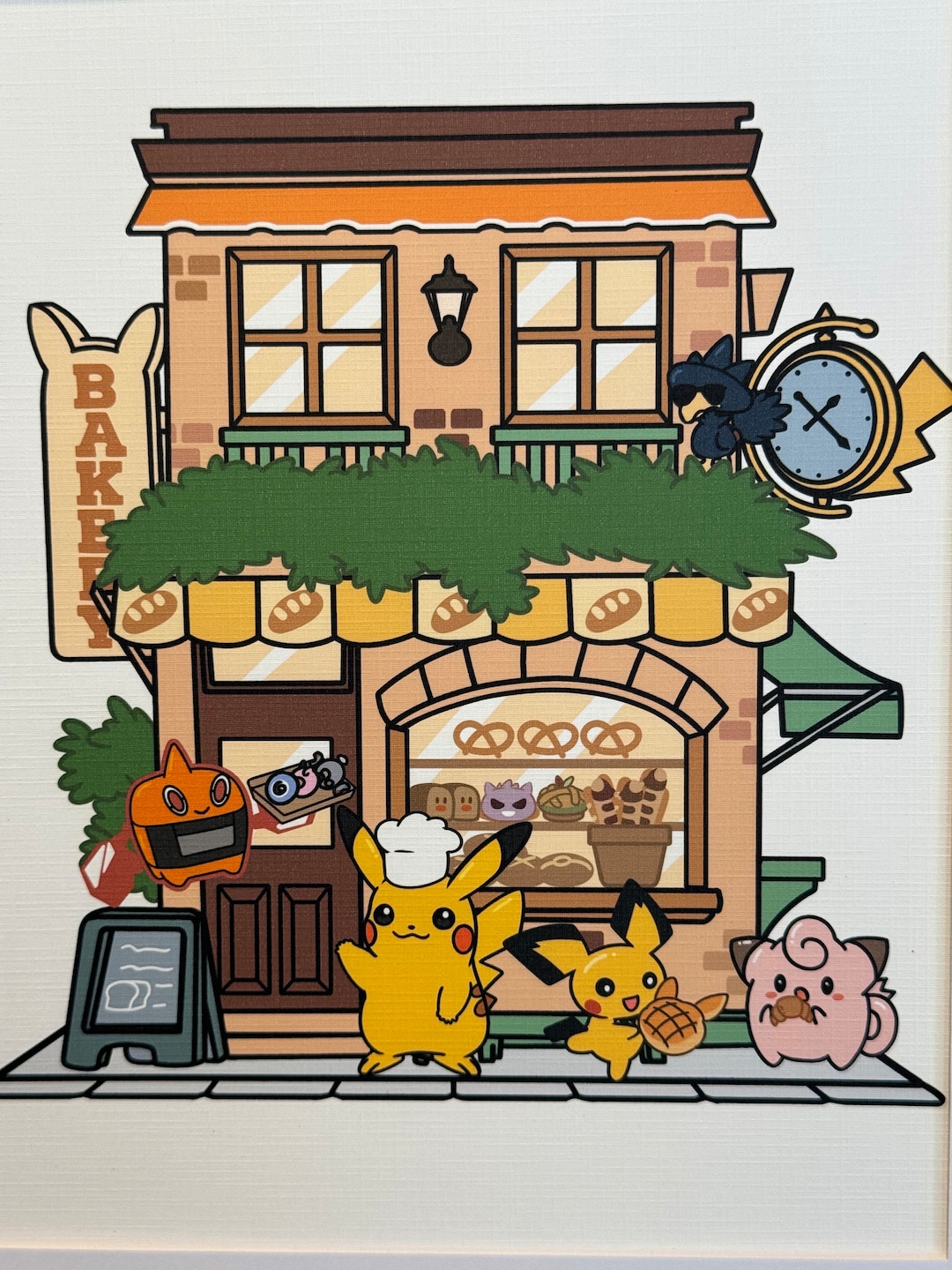 Pokemon Art Print Bakery - Etsy