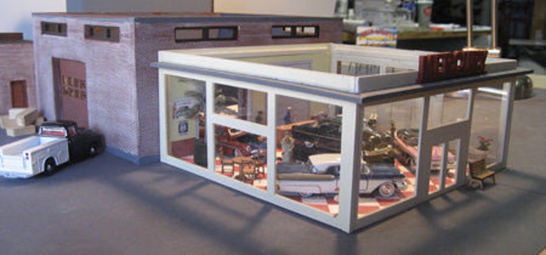 MINI-MOTORS, Inc. Exclusive Release Automotive Showroom Kit - Etsy