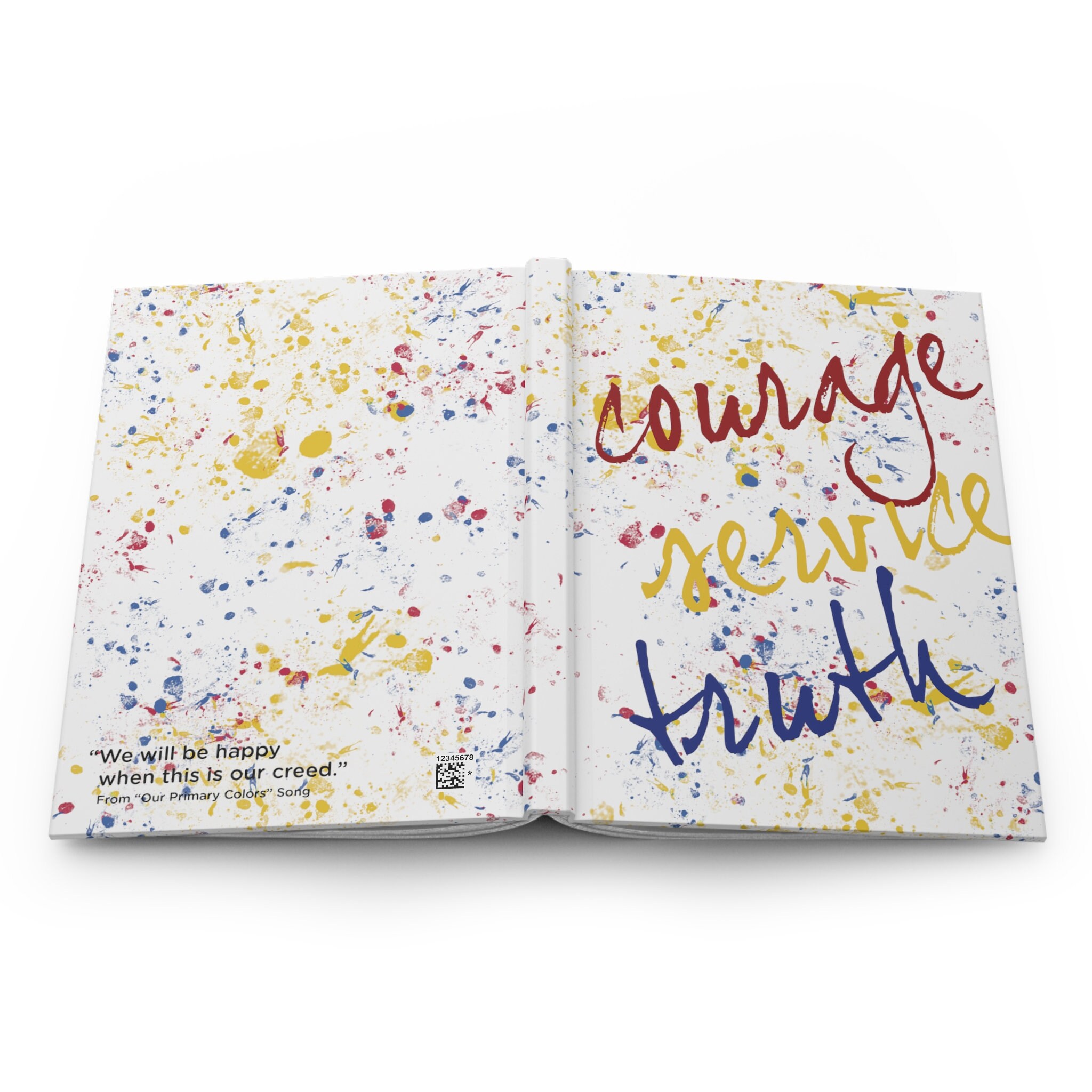 Bright Primary Colors Journal for LDS Song Primary Colors Red Yellow ...
