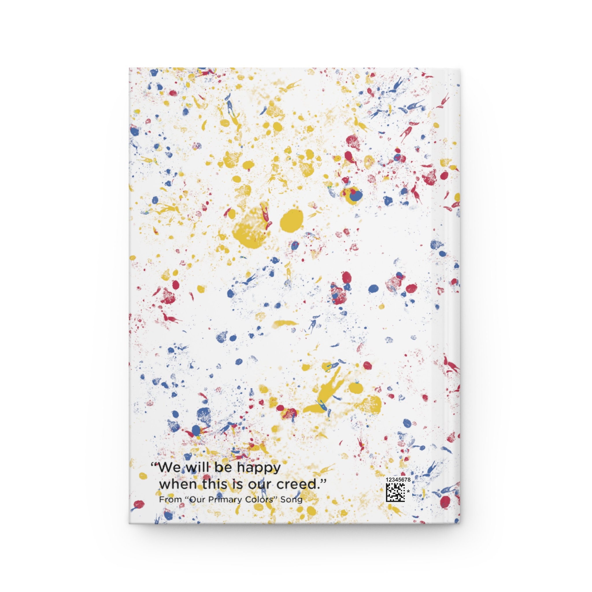 Bright Primary Colors Journal for LDS Song Primary Colors Red Yellow ...