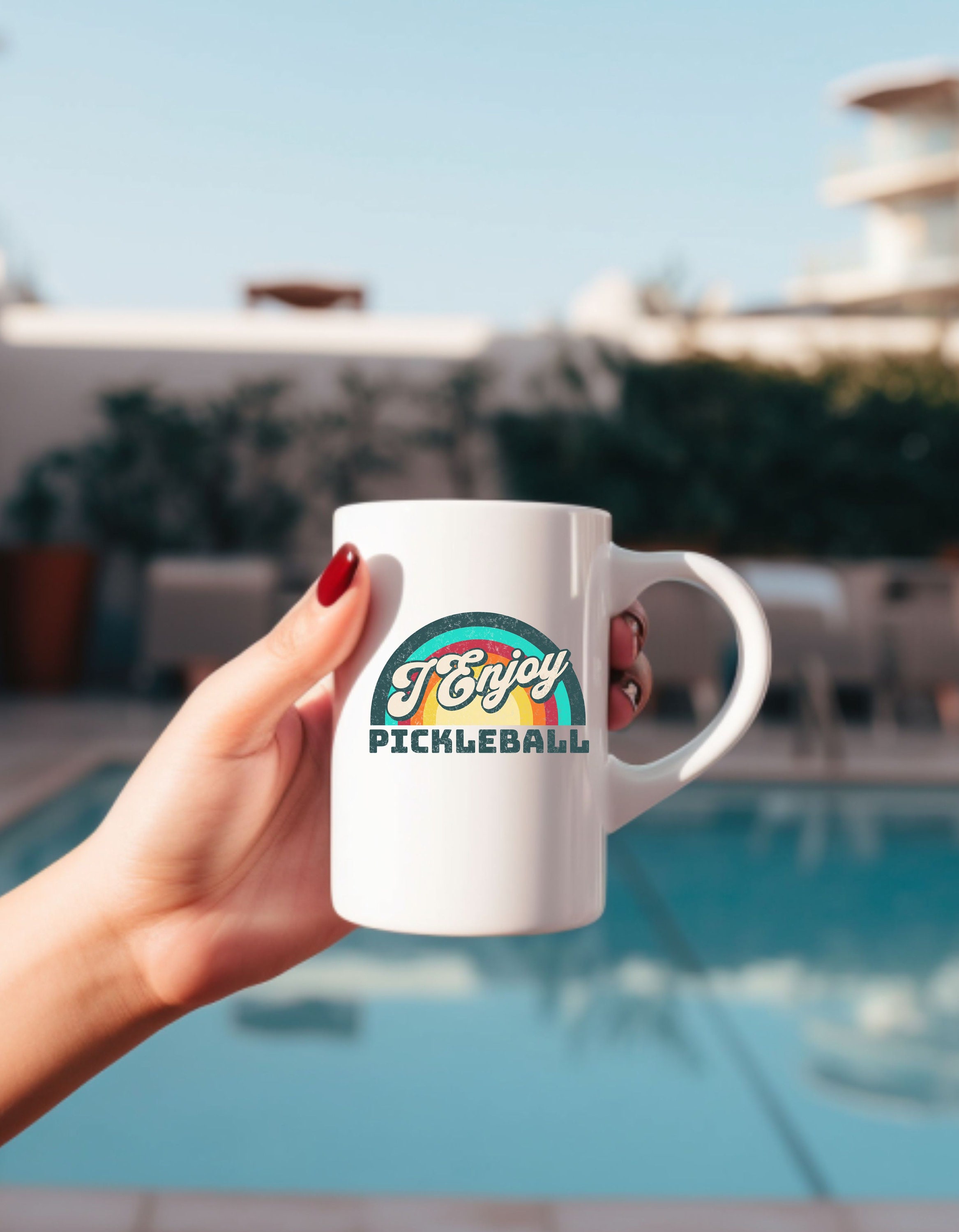 I Love Pickel Ball Cut File Instant Download, 3 Formats for Cricut and ...