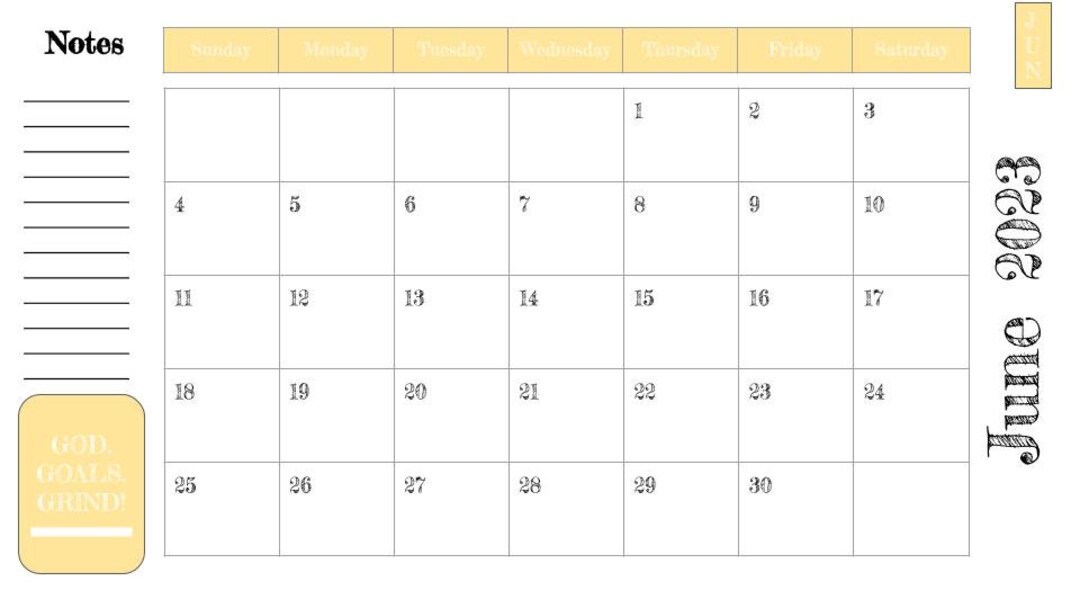 June 2023 Budget Planner - Etsy