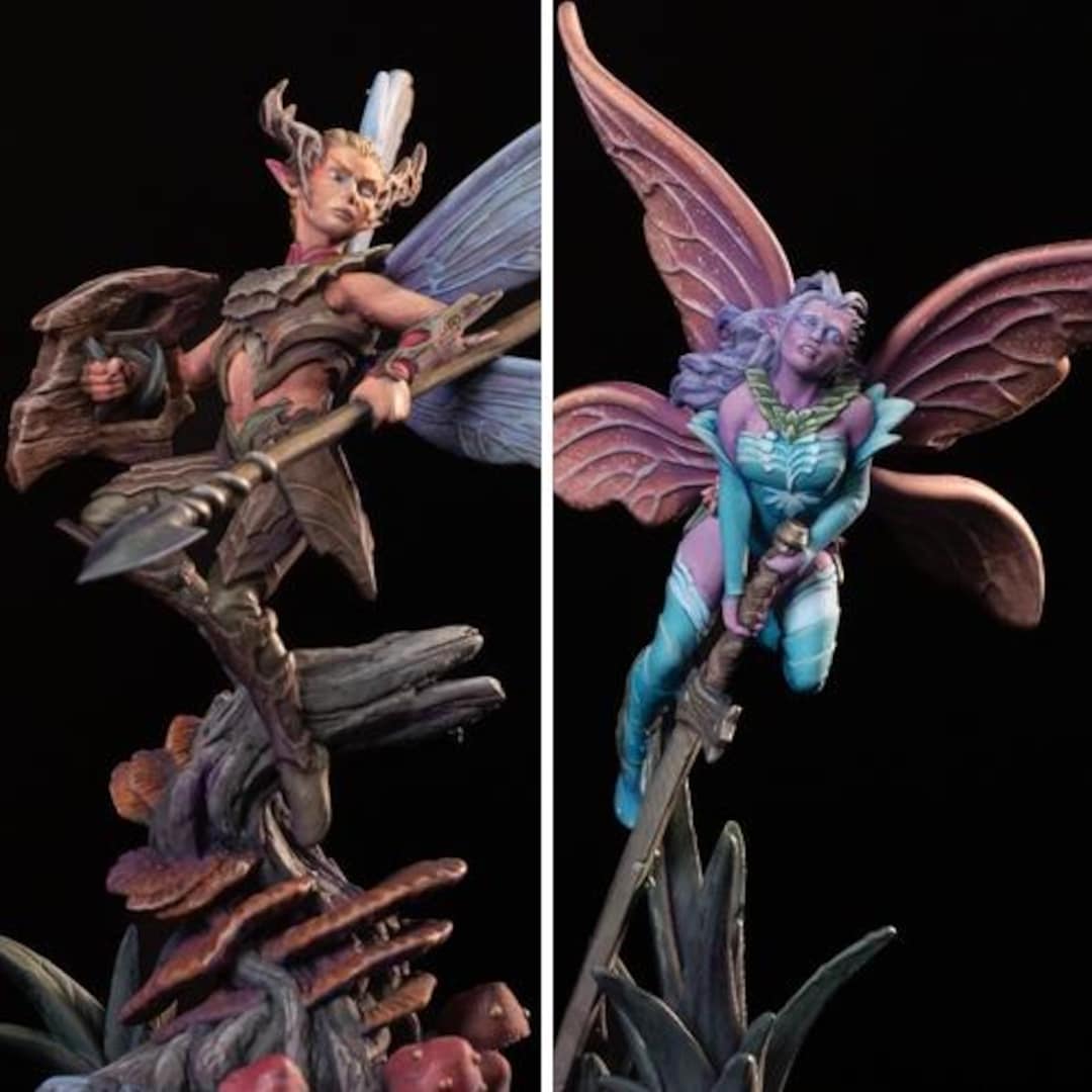 Pixie Fairy Miniature | Resin 3D Printed | Fantasy | Dnd | RPG Tabletop ...