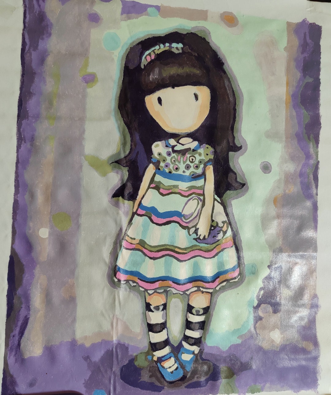 Creepy Girl With Marbles-creepy Doll Series #2. - Etsy