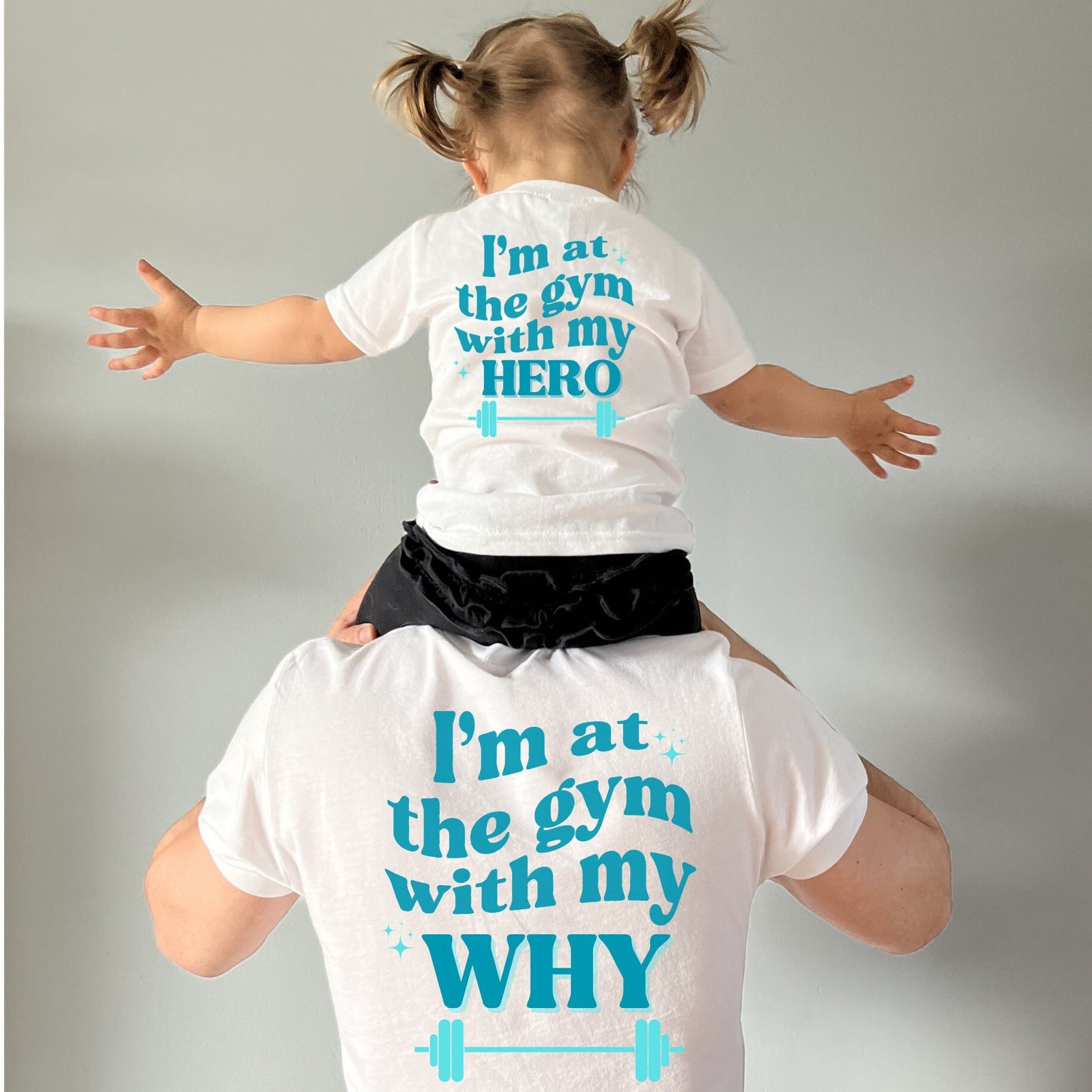 Daddy Me Gym Shirts, Fitness Fathers Day Gift, Gym Dad Gift, Daddy and ...