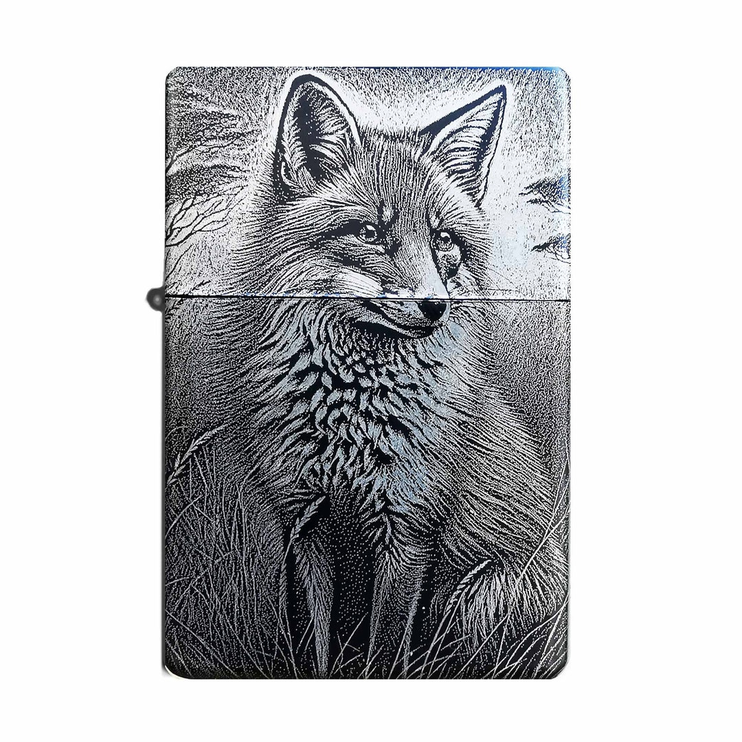 Fox Lighter - Wildlife Illustration - Spirit Animal Design ...