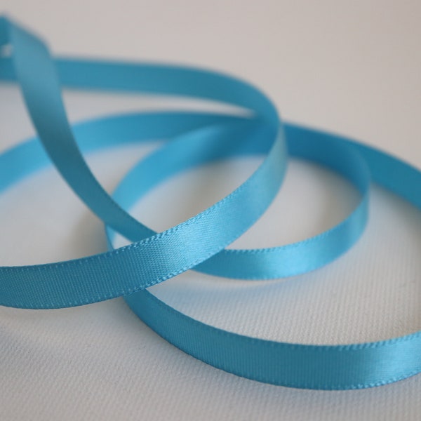 Blue Satin Ribbon - Etsy