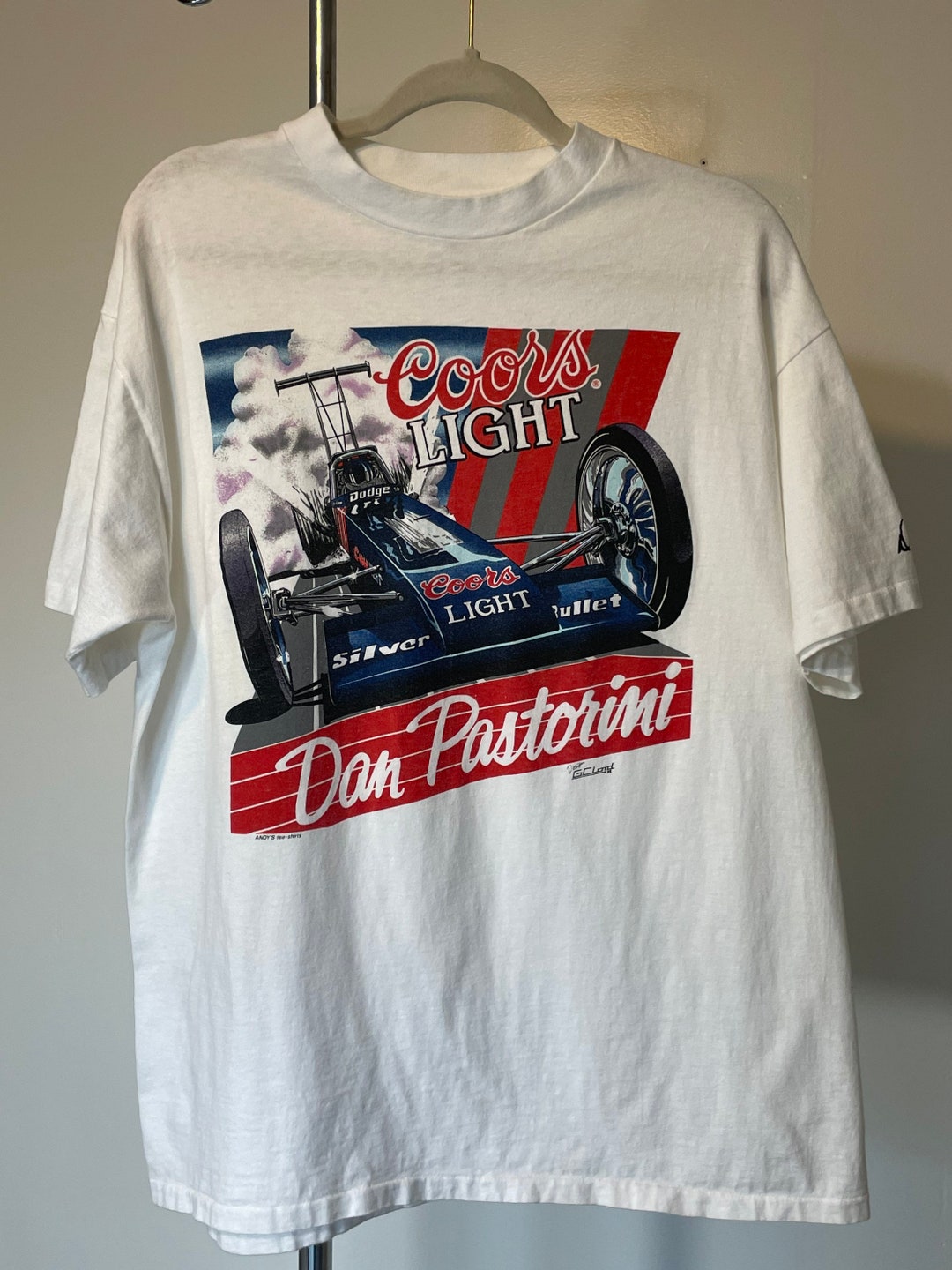 Drag Race Race Car Dan Pastorini Single Stitch T Shirt 1988 - Etsy UK