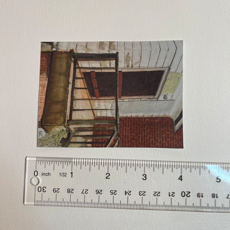 Stagnant Liminal Spaces Sticker Print 3x4 in Glossy/water Resistant Art ...