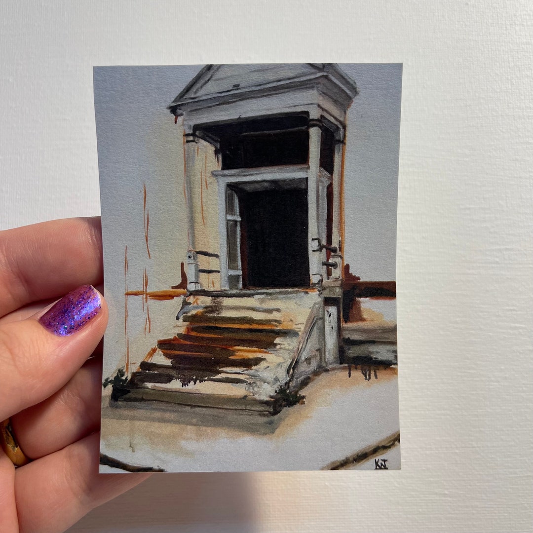 Unhinged - Liminal Spaces Sticker Print | 3x4 in - Glossy/water ...