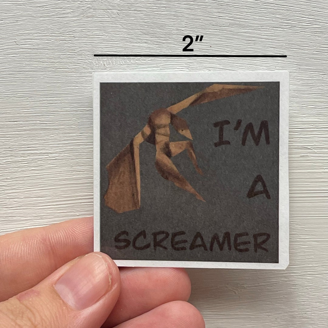 Silent Hill im A Screamer Sticker 2 X 2 Silent Hill Monster, Kink ...