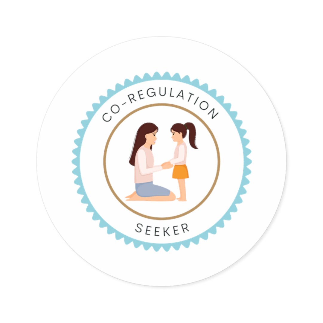 Co-regulation Seeker Sticker Water-resistant - Etsy