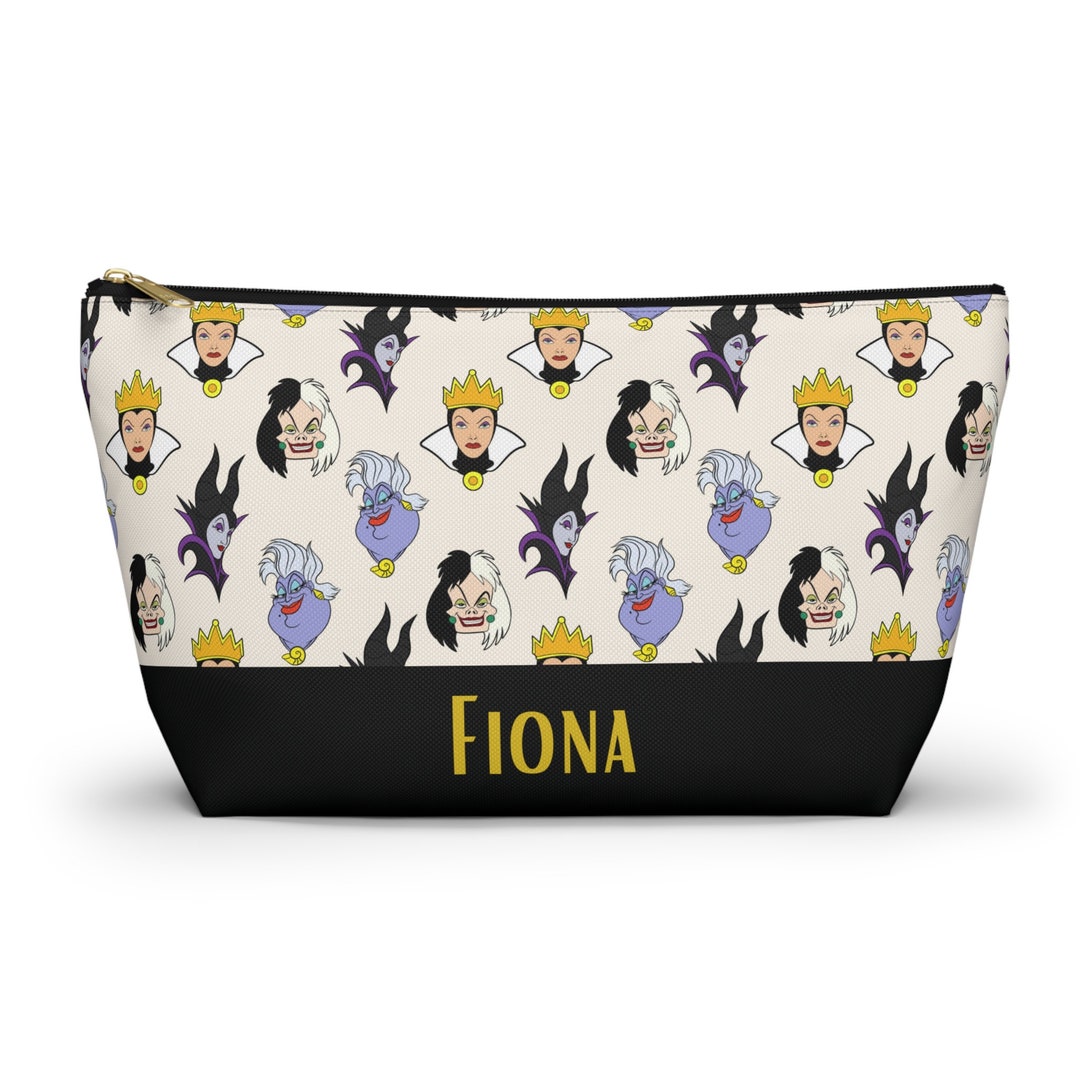 Custom Villains Makeup Bag, Disney Cosmetic Bag, Disney Villains Gift ...