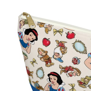 Custom Snow White Makeup Bag, Disney Cosmetic Bag, Personalized ...