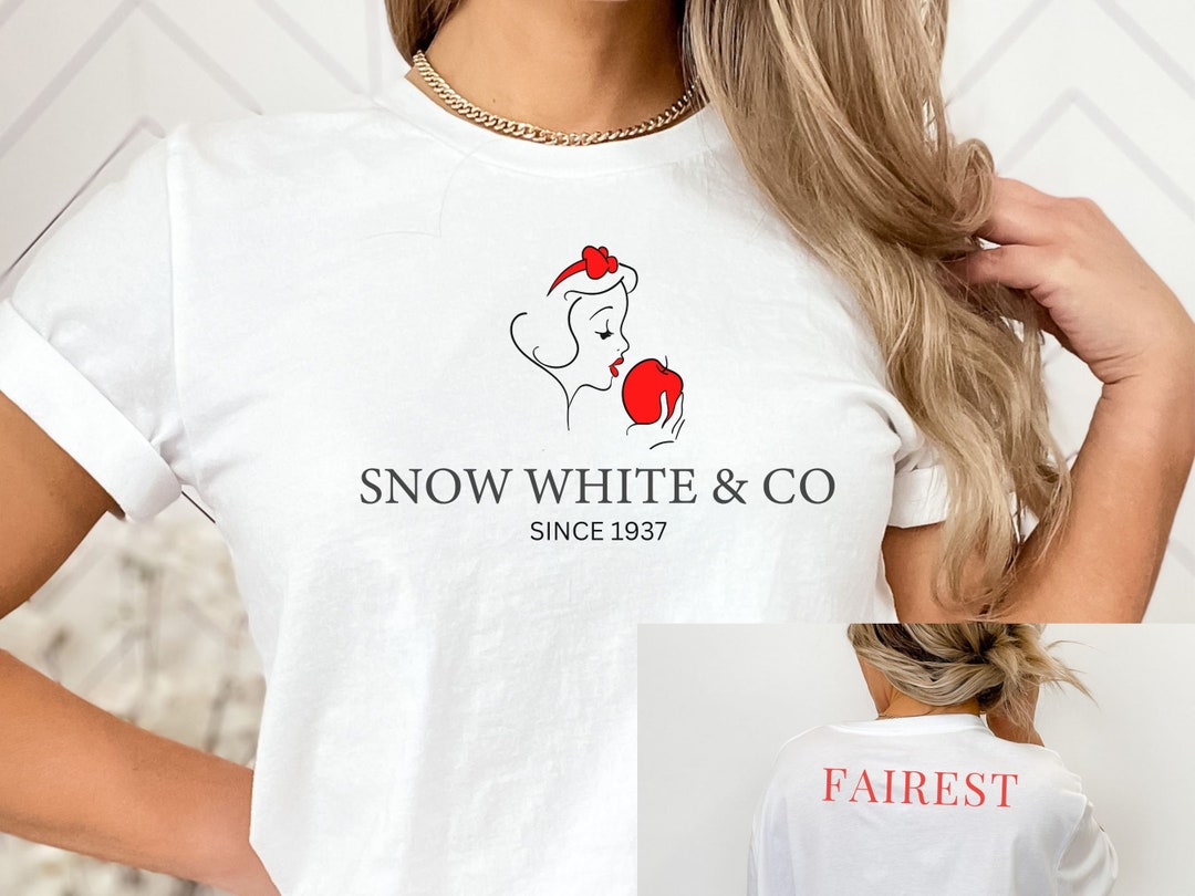 Snow White Shirt, Snow White and Co T-shirt, Princess Snow White Tee ...
