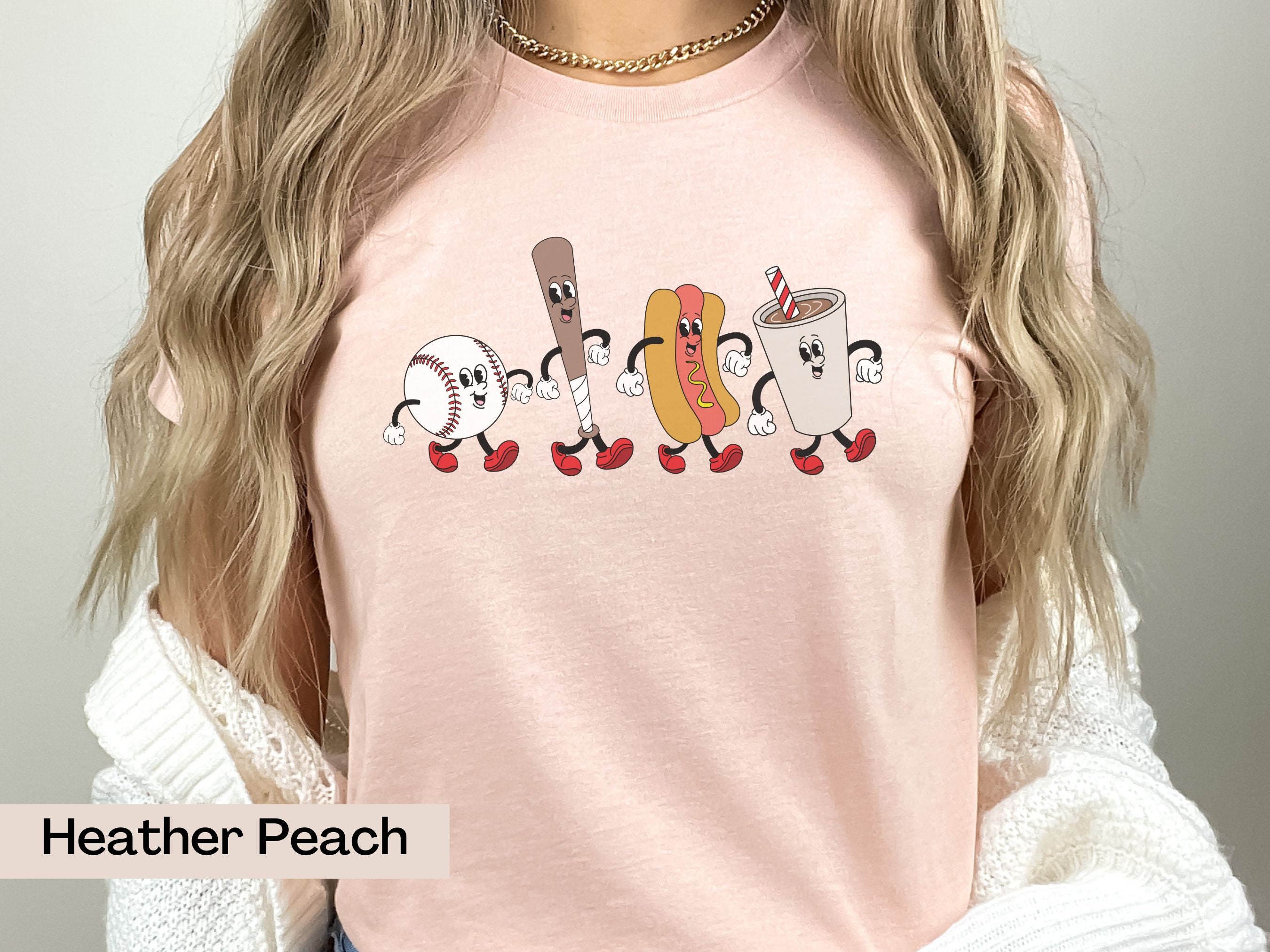 Baseball Snacks Shirt Baseball Hot Dog Shirt Homeruns and - Etsy