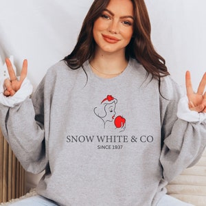 Snow White Sweatshirt, Snow White and Co Crewneck, Princess Snow White ...
