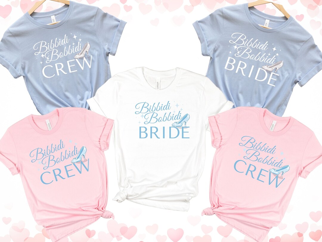 Disney Bachelorette Shirt, Disney Bride, Bibbidi Bobbidi Bride, Disney ...