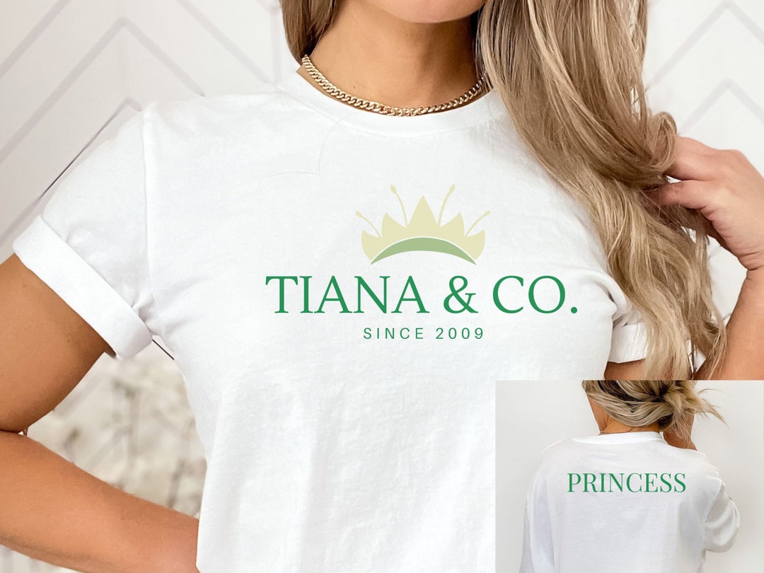 Princess Tiana Shirt, Princess Tiana Disney T-shirt, Princess and the ...