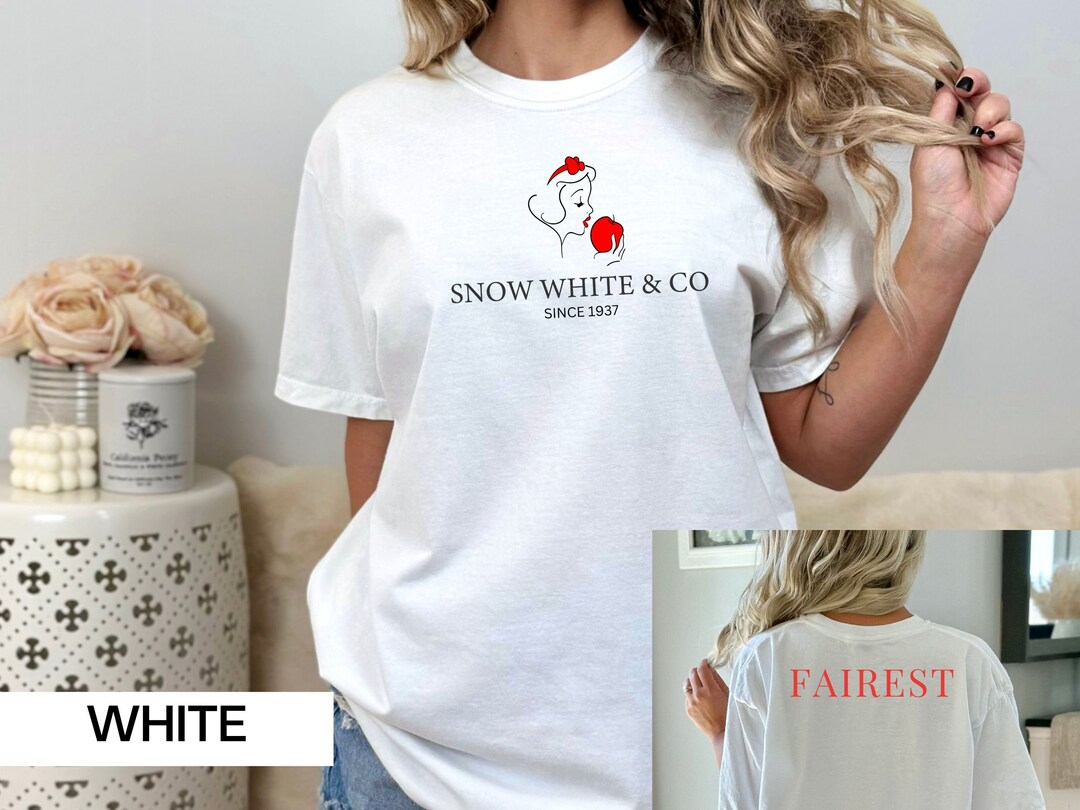 Snow White Shirt, Disney Comfort Colors, Snow White and Co T-shirt ...