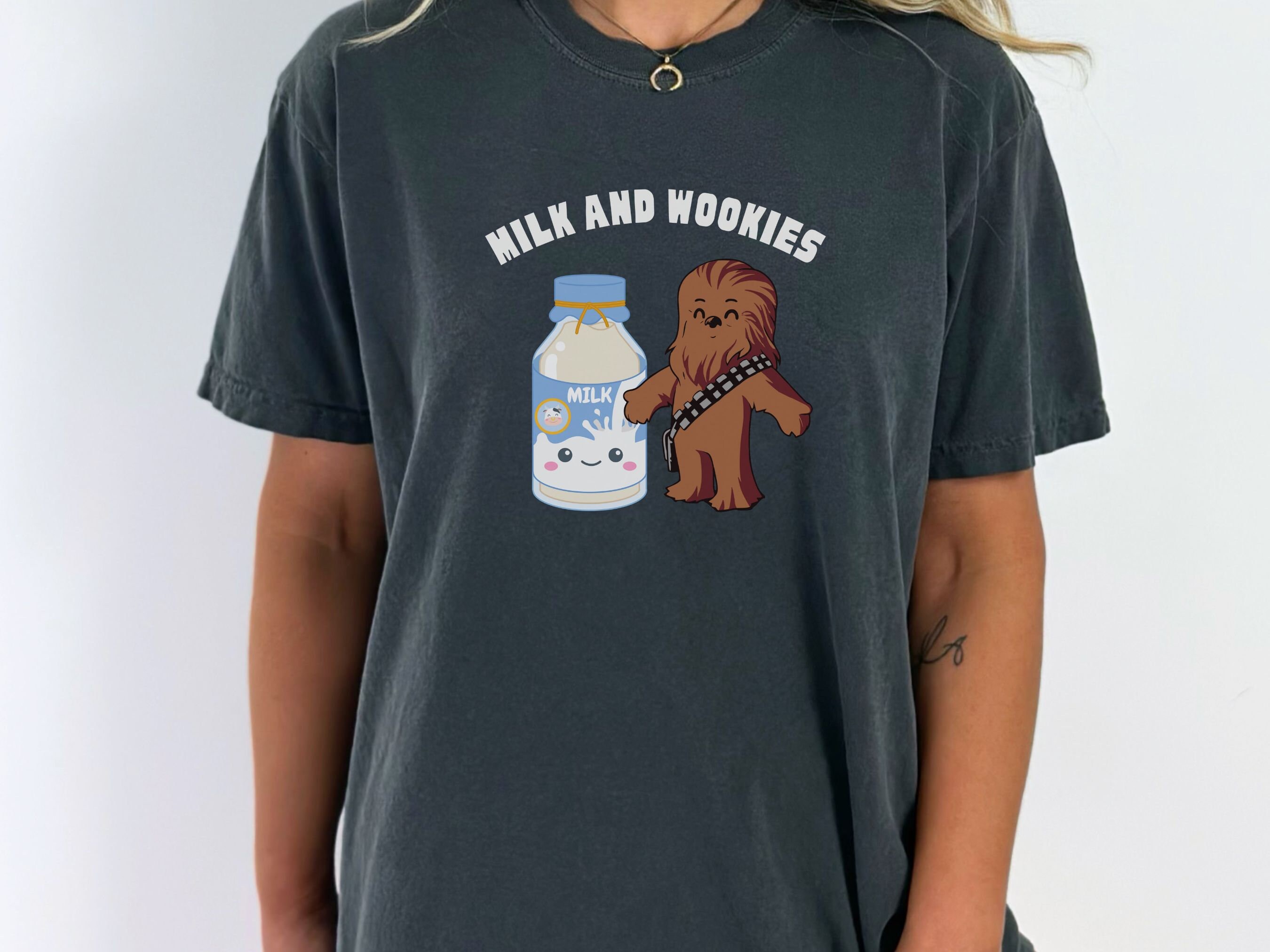 Chewbacca Shirt, Disney Comfort Colors, Wookie Milk T-shirt, Star Wars ...