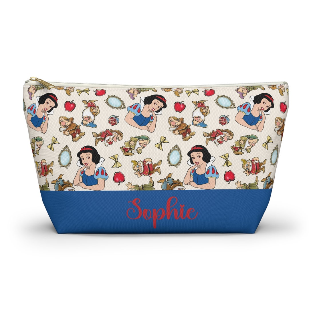 Custom Snow White Makeup Bag, Disney Cosmetic Bag, Personalized ...