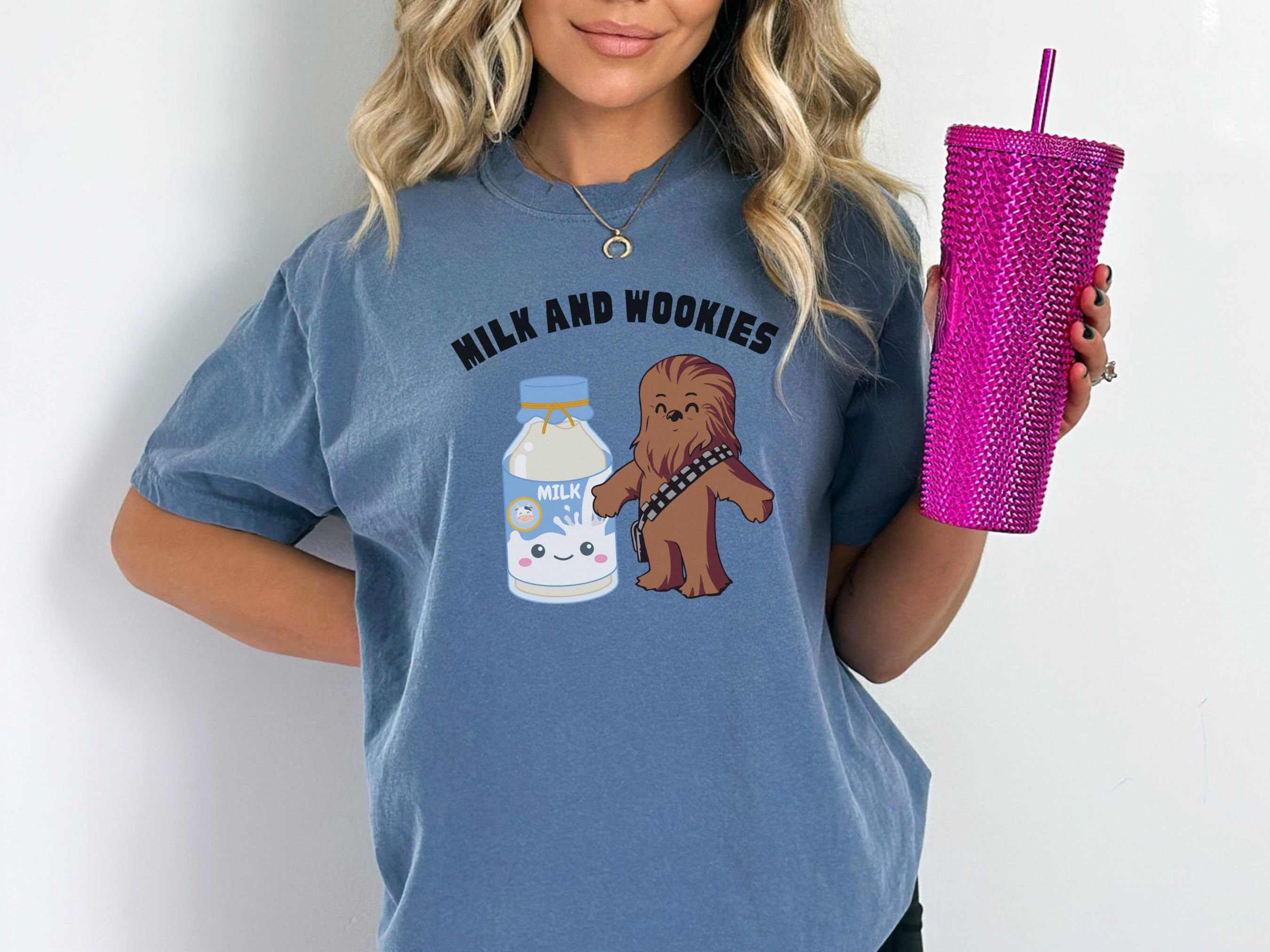 Chewbacca Shirt, Disney Comfort Colors, Wookie Milk T-shirt, Star Wars ...