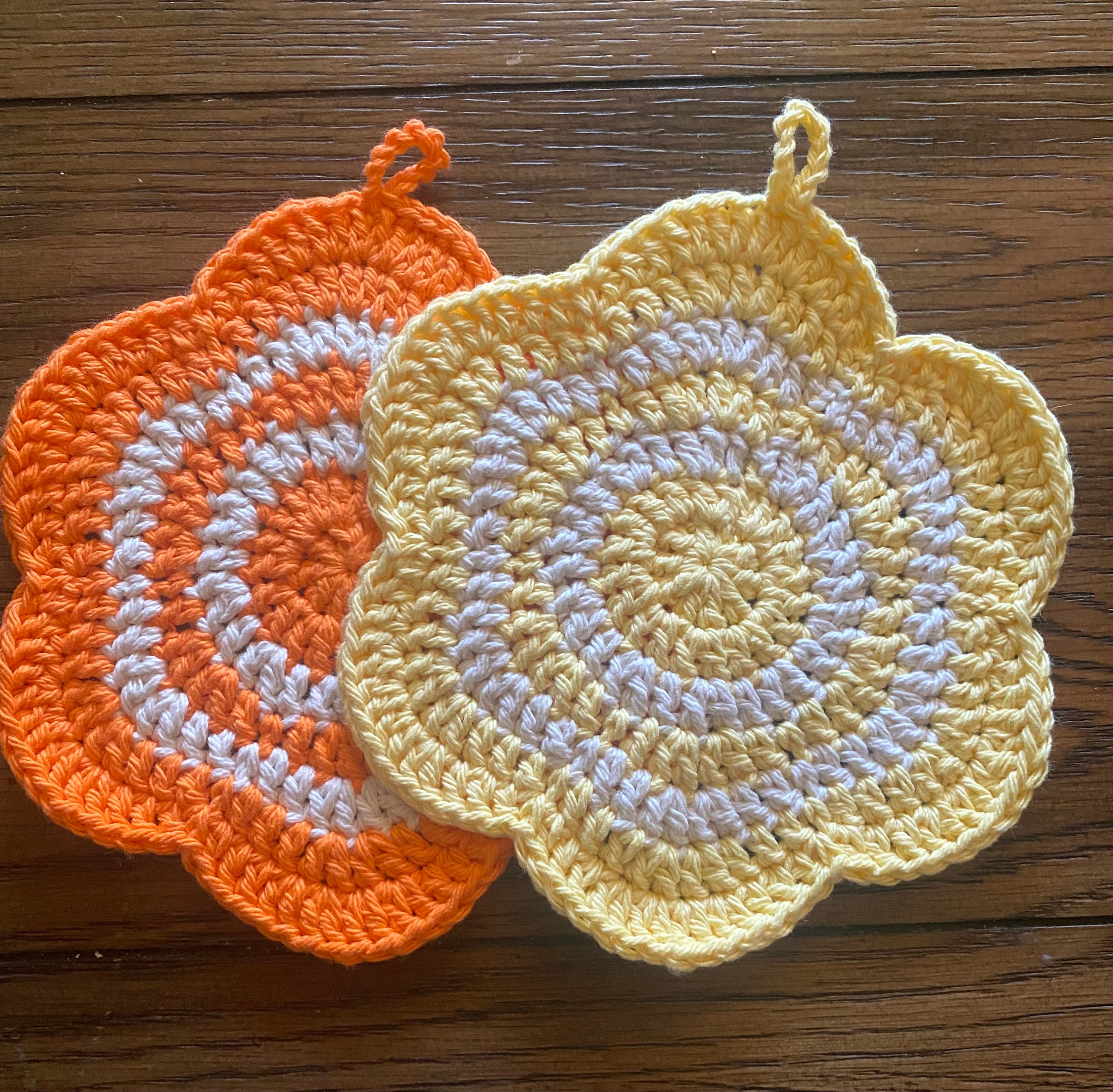 Circular Pot Holders - Etsy