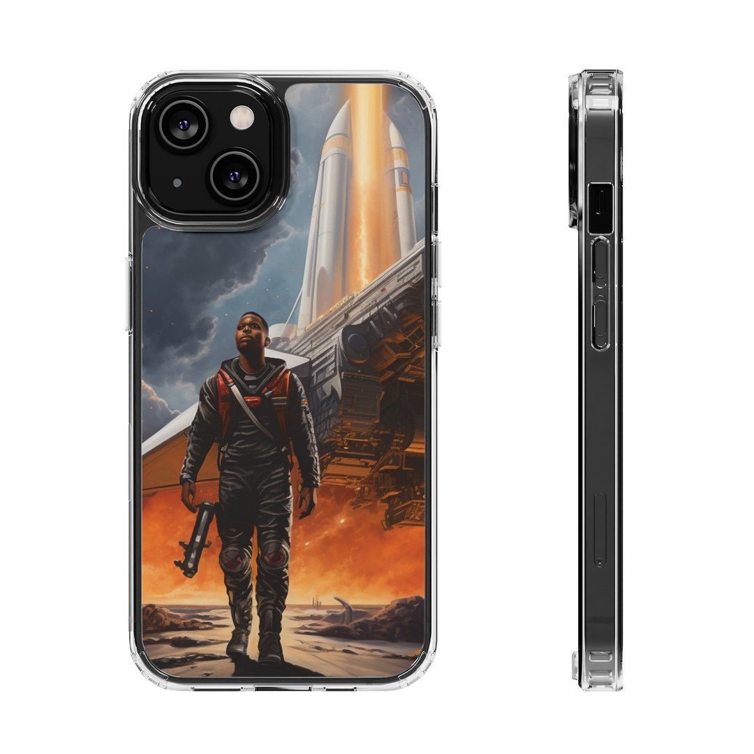 Space Cadet iPhone Case | Sci-fi Astronaut Phone Case | Space Shuttle ...