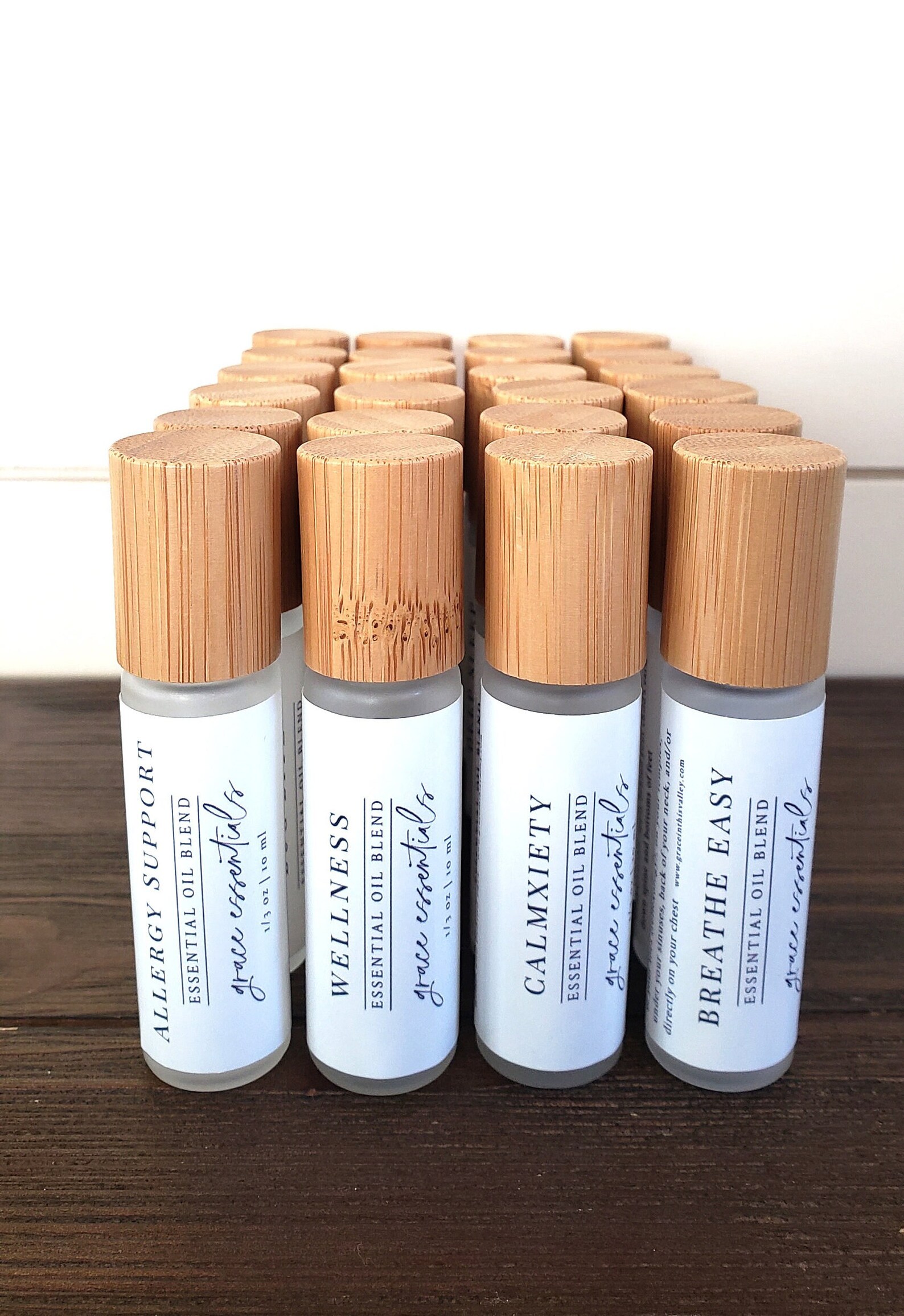 Kids Starter || Gift Box Set - 4 Essential Oil Roller Blends || Young ...