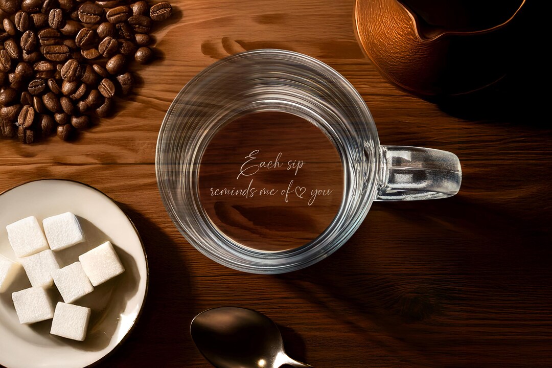 Custom Engraved Coffee Mug With Your Personal Handwriting Message ...