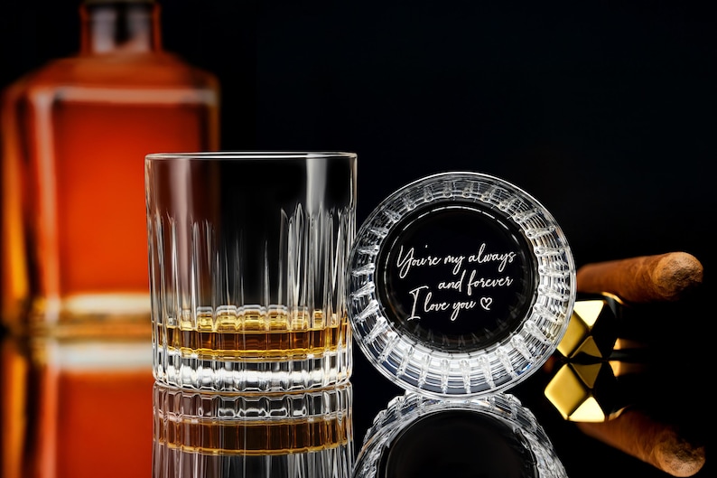 Custom Engraved Crystal Whiskey Glass, Trump Themes for GOP Fans, Great ...