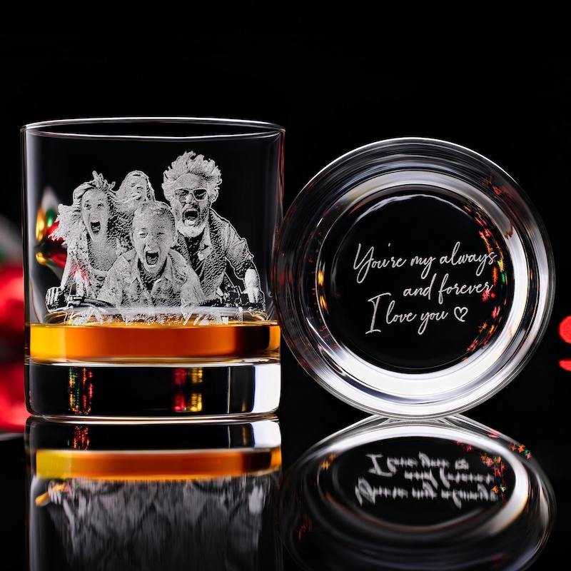 Whisky Box With Glass - Etsy
