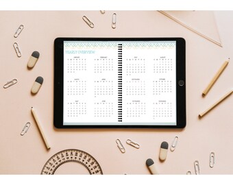 2023 Digital Monthly Planner - Etsy
