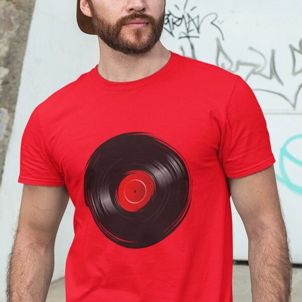 Vinyl Record Shirt - Etsy