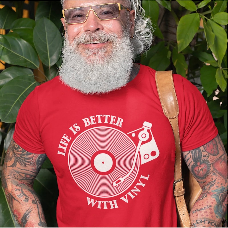 Vinyl Record Shirt - Etsy