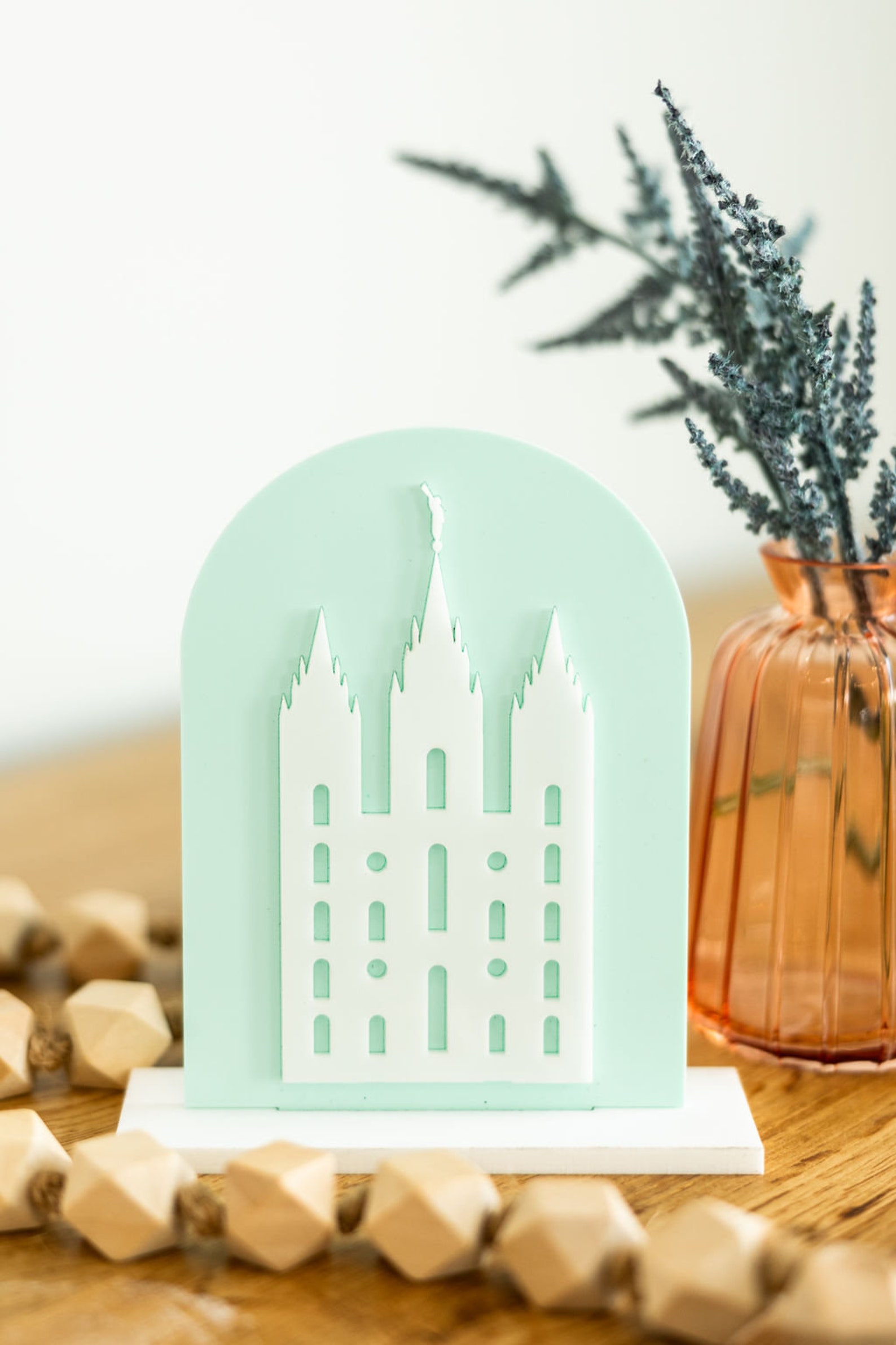 Custom Layered Temple Decor, Choose Your Temple Layered Acrylic ...