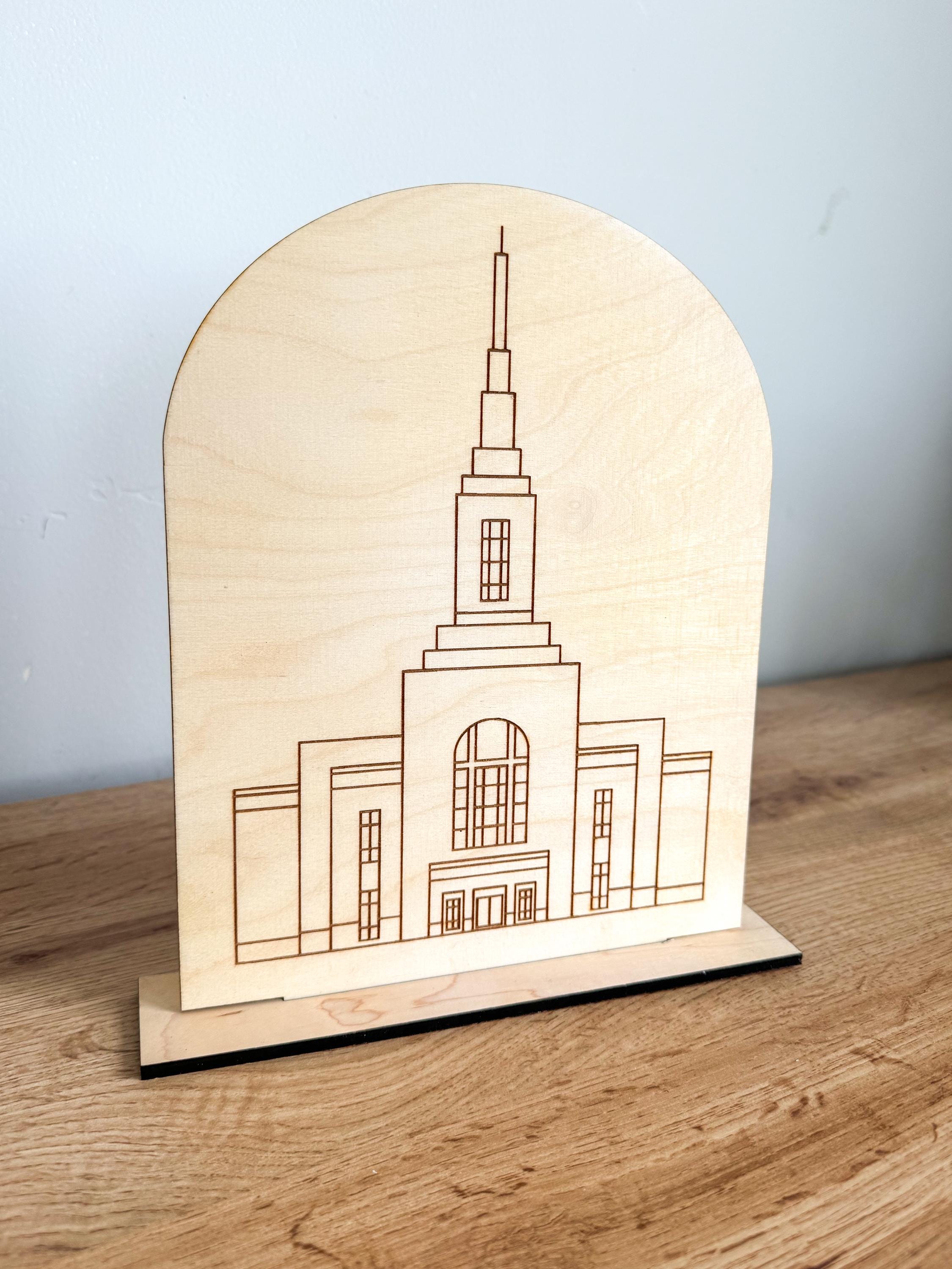 Ready to Ship Temple Arches, Laser Engraved Temple Decor, Latter Day ...