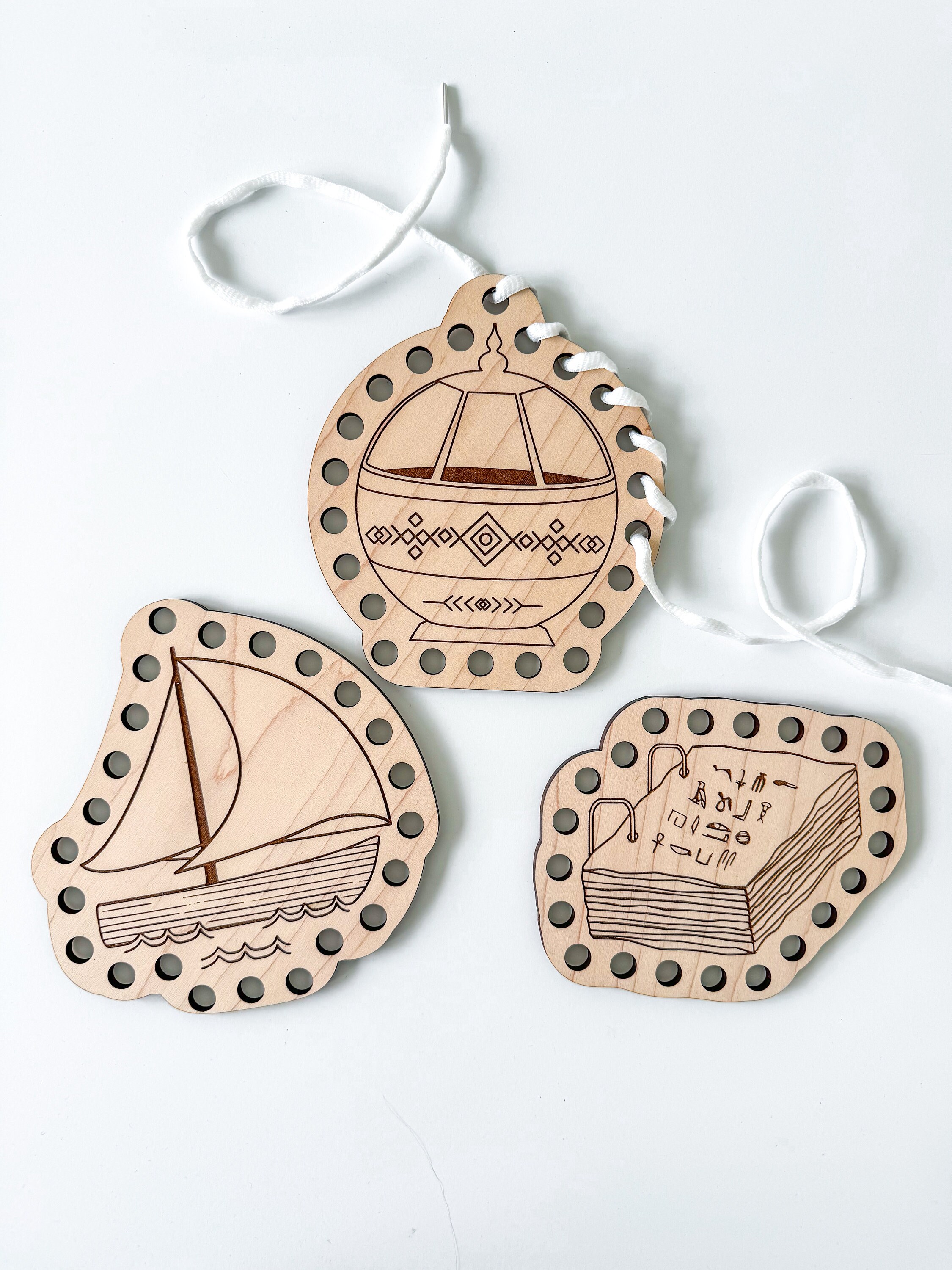 Book of Mormon Gospel Lacing Cards Set, Primary Lacing Cards, BOM ...