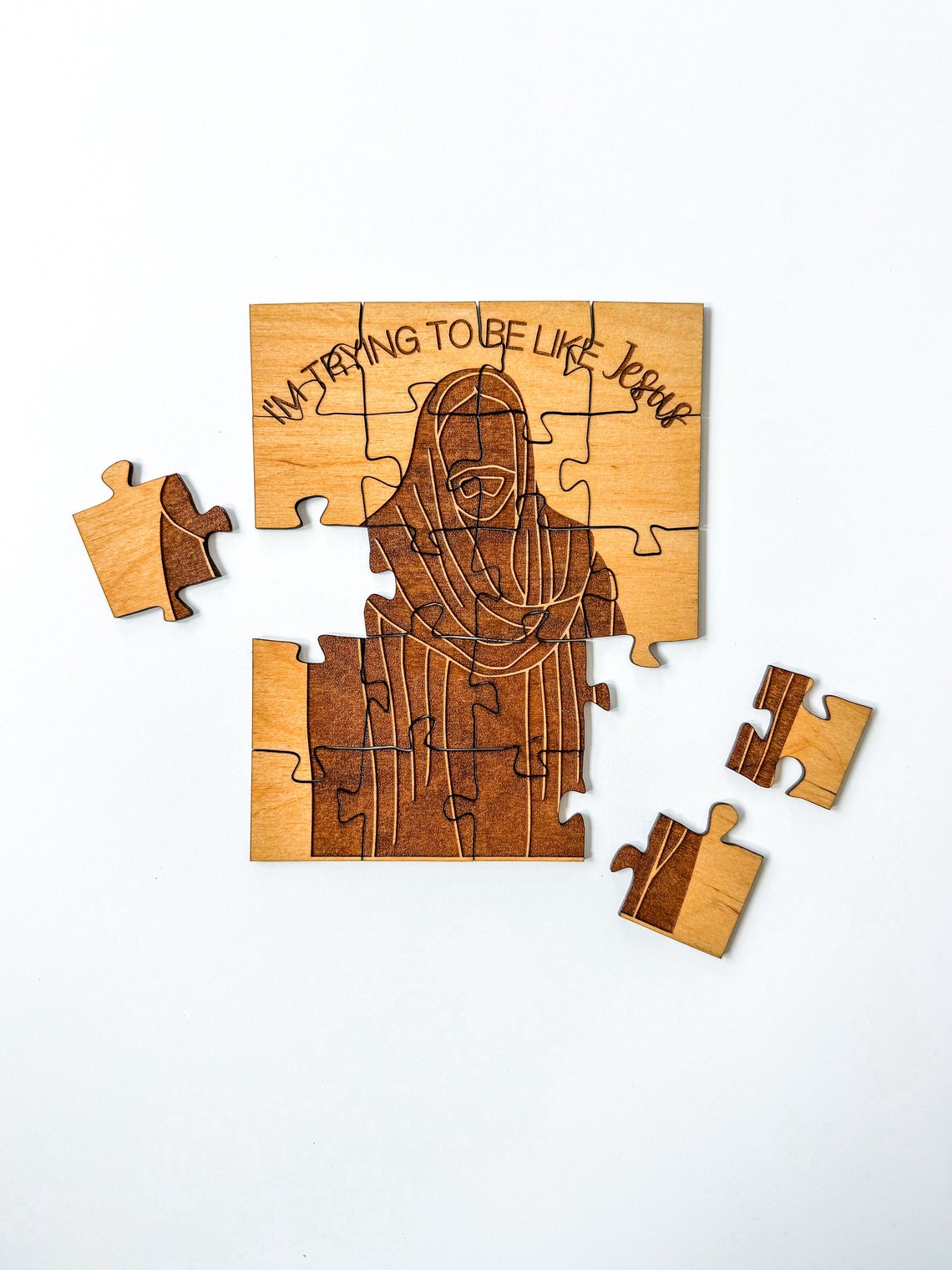 Trying to Be Like Jesus Puzzle, Primary Puzzle, Primary Gift, Gospel ...
