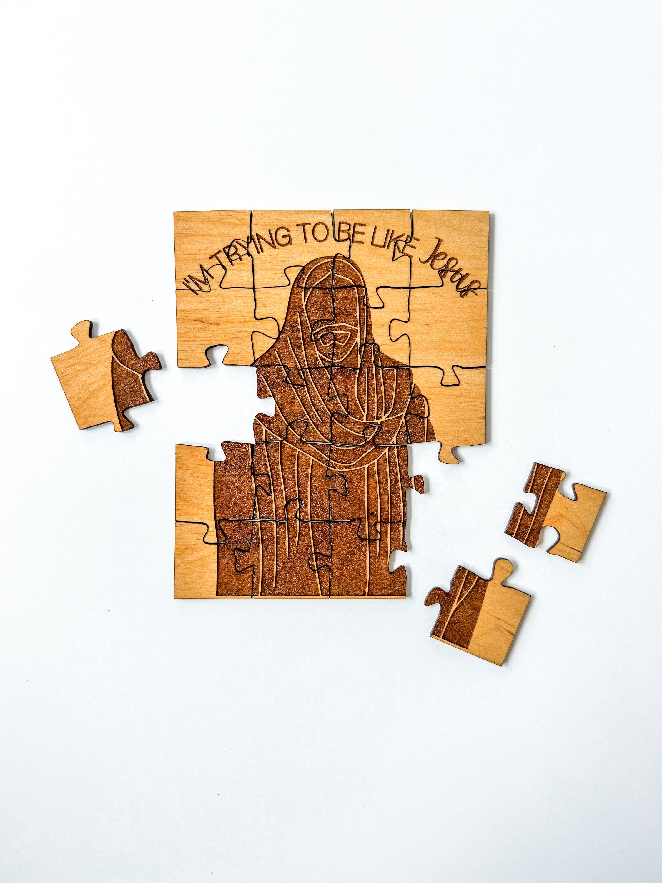 Trying to Be Like Jesus Puzzle, Primary Puzzle, Primary Gift, Gospel ...