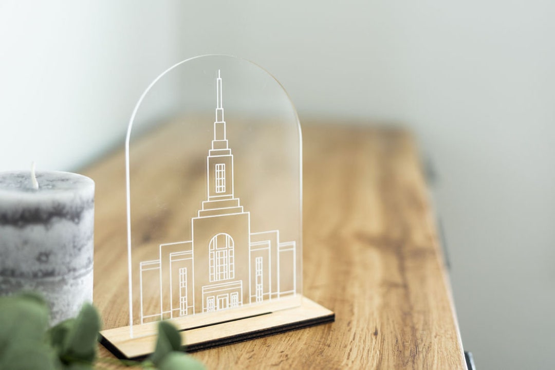 Custom Engraved Temple, Choose Your Temple Engraved Acrylic, Acrylic ...