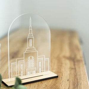 Custom Engraved Temple, Choose Your Temple Engraved Acrylic, Acrylic ...
