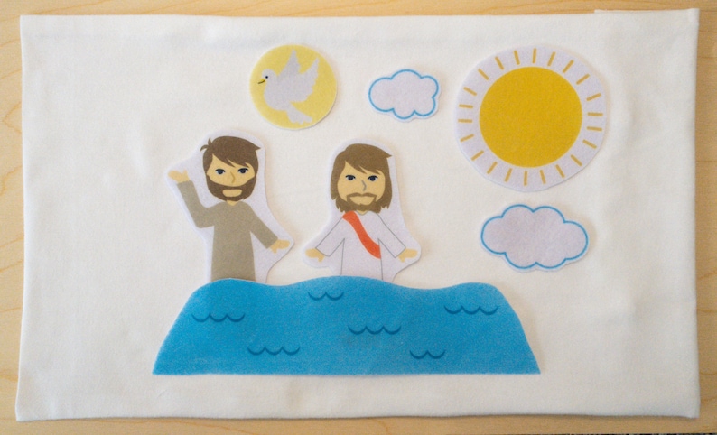 Bible Story Felt Set, Bible Story Paper Doll, Scripture Story Felt Set ...