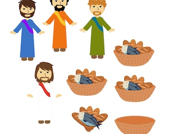 Bible Story Felt Set, Bible Story Paper Doll, Scripture Story Felt Set ...