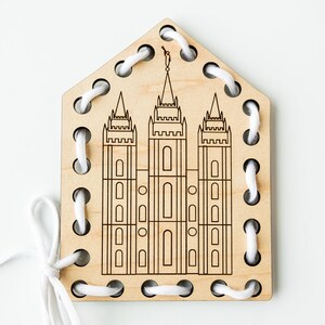 Gospel Lacing Cards Set, Temple Lacing Card, Primary Lacing Cards ...